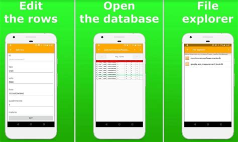 Новые приложения для Android Sqlite Database Editor — бесплатный
