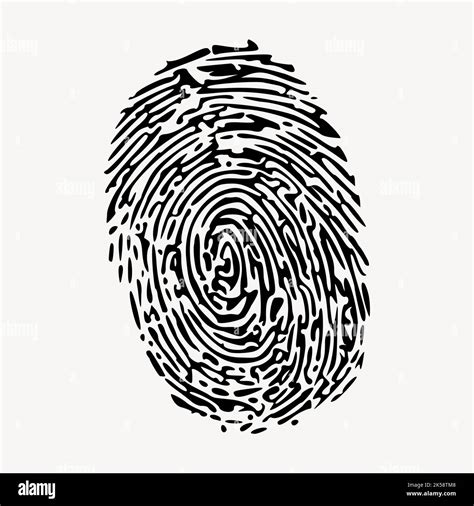 Fingerprint Clipart Illustration Vector Stock Vector Image And Art Alamy