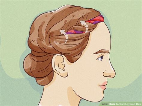 Easy Ways To Curl Layered Hair WikiHow