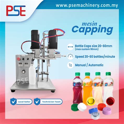 Semi Auto Capping Machine Table Top Bottle Capping Machine Shopee