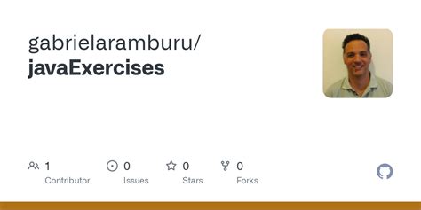GitHub Gabrielaramburu JavaExercises