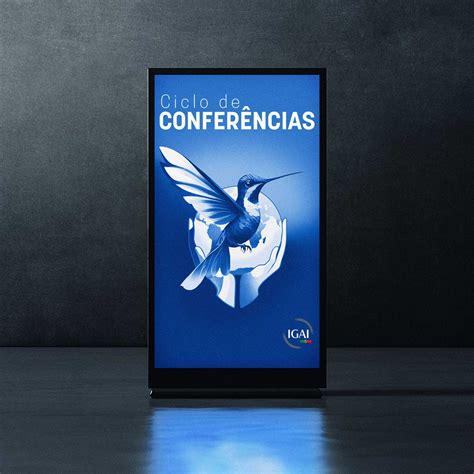 Branding Do Ciclo De Conferências Igai Grafe Publicidade