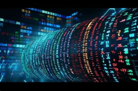 Premium Ai Image A Close Up Of A Computer Screen With Many Different Numbers Generative Ai