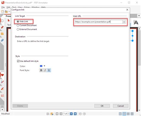 How To Create A Clickable Link To A In A PDF Document PDF Annotator