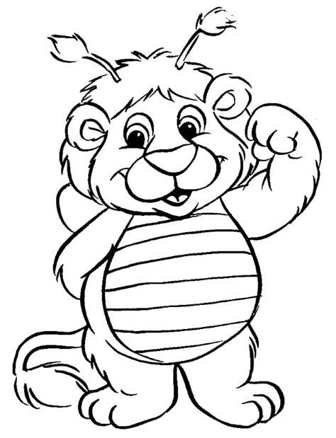 Bumblelion From The Wuzzles Coloring Page Download Print Or Color