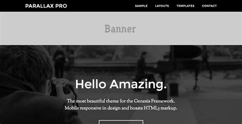 How To Add A Full Width Responsive Image Below Header In Parallax Pro