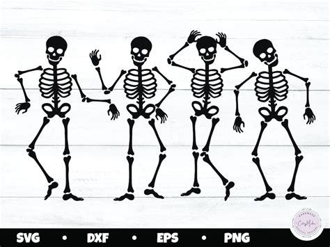 Dancing Skeleton Svg Skeleton Svg Skull Svg Skeleton Png Funny