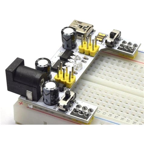 【樂意創客官方店】《附發票》麵包板專用電源 雙路5v 3 3v 開關切換 輸出直流穩壓模組 電源模組 蝦皮購物