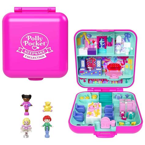 Polly Pocket 80 Yıl Dönümüne Özel Nostaljik Kompakt Oyun Seti Jgk22