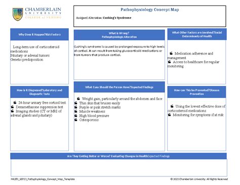 Cushings Syndrome Concept Maps Nr283sep23pathyphysiologyconcept
