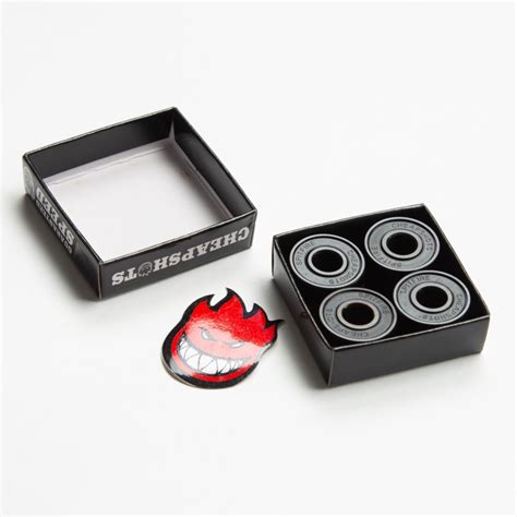 Spitfire Cheapshots Skateboard Bearings Black Spi Bea 0004 Consortium