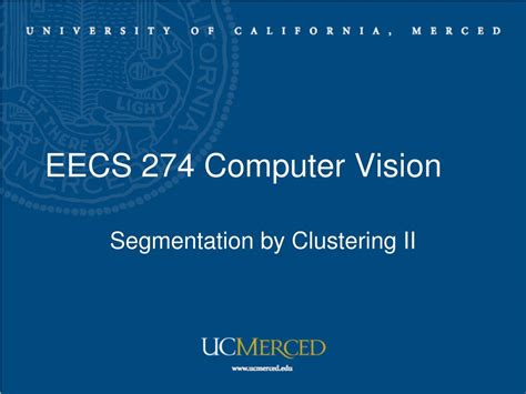 Ppt Eecs 274 Computer Vision Powerpoint Presentation Free Download