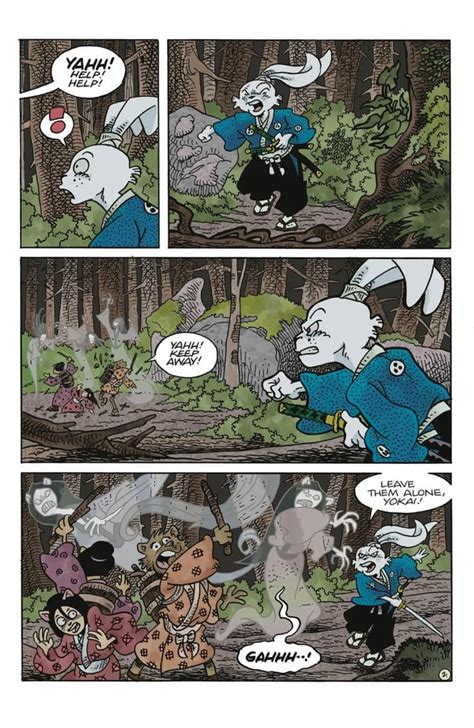 Usagi Yojimbo Yokai Hunter Preview R Usagiyojimbodojosub