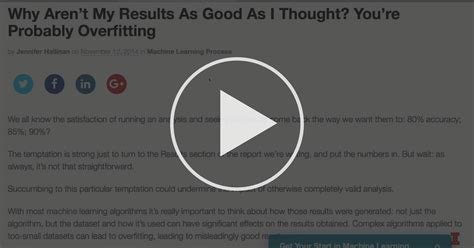 Introduction To Cross Validation Module 4 Overfitting
