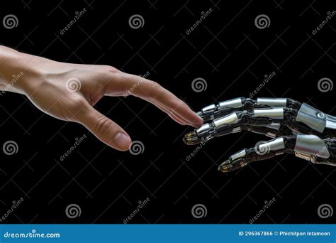 Ai Ethics Human Brain Melds With Circuitry Evolution Of Artificial General Royalty Free