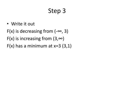 Derivative And Graphing Ppt