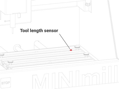 Toollengthsensor QBOT MINImill Desktop CNC Router