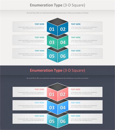 70 enumeration ppt templates keynote slide members