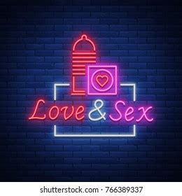 Sex Shop Neon Sign Logo Vector Stock Vector Royalty Free Shutterstock