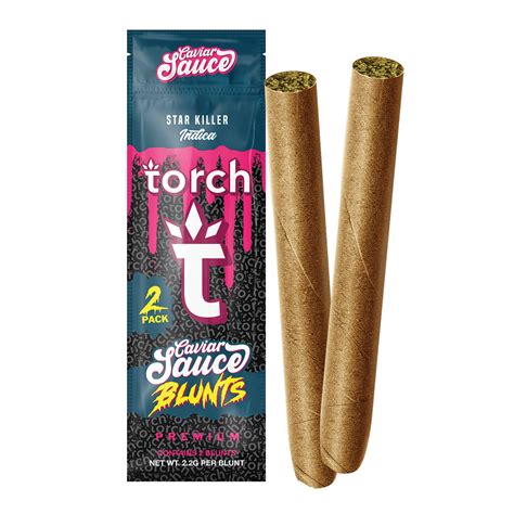 Torch Caviar Sauce Blunts 2 Pack 22g Thc A Flower Torch Hemp
