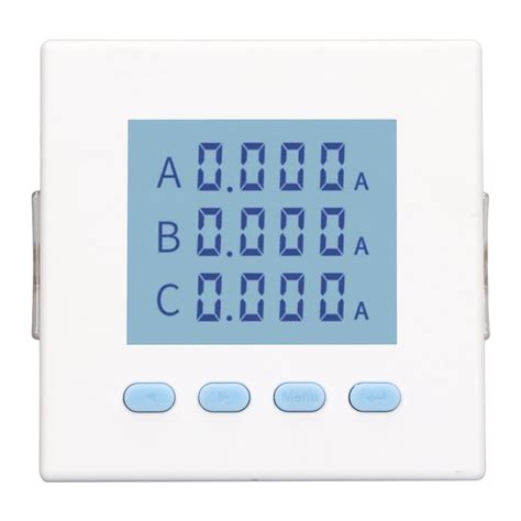 Digital 3 Phase Energy Meter Tester Electricity Power Usage Monitor