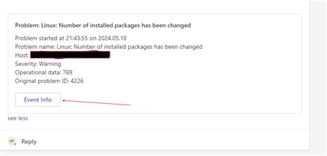 zabbix ms teams webhook event info button r zabbix