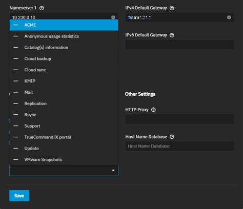 Managing Network Global Configurations TrueNAS Documentation Hub