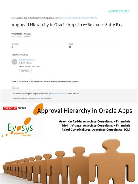approval hierarchy in oracle apps in e business suite r12 pdf