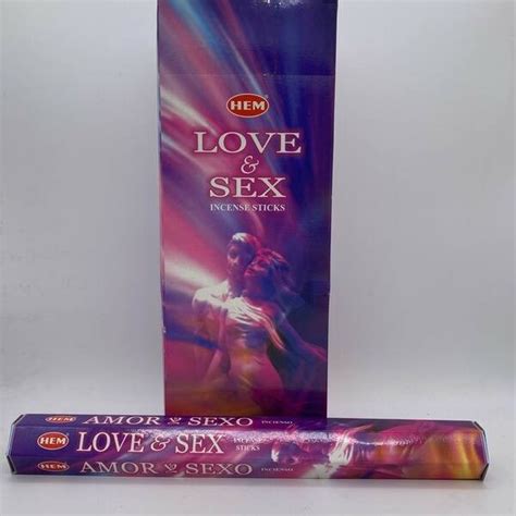 HEM Love and Sex Szerelem és Szex füstölő hexa indiai d