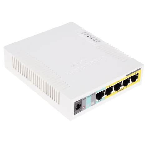 Mikrotik Rb260gsp Switch Hub 5port Gigabit 5 Port Original Resmi Ori