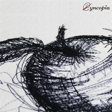 Stickdatei Apfel Scribble