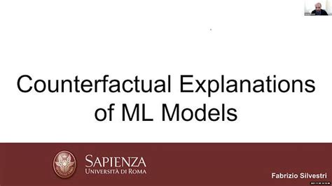 Counterfactual Explanations Of Ml Models Underline