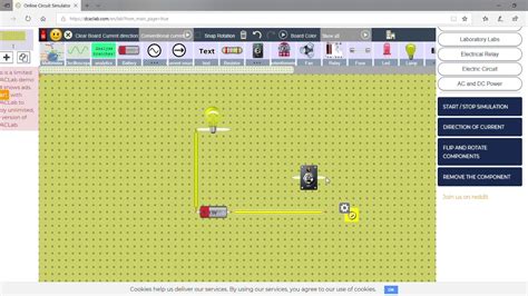 โปรแกรมจำลองการต่อวงจรไฟฟ้า Online Circuit Simulator Real Like Interface By Dcaclab Ep2 Youtube