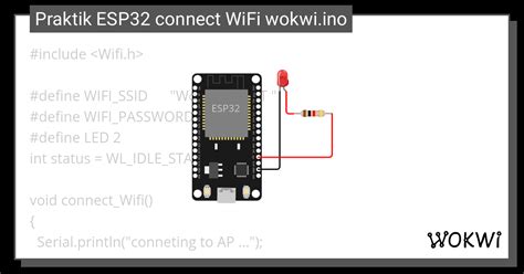 praktik esp32 connect wifi o wokwi esp32 stm32 arduino