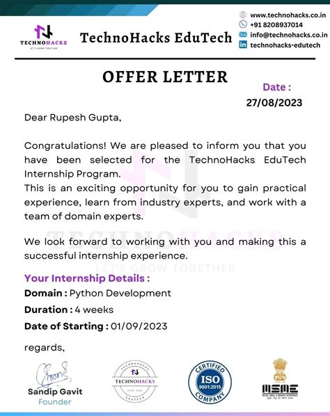 Rupesh Gupta On Linkedin Technohacksedutech