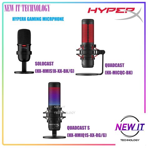 Hyperx Solocast 2duocastquadcast Sprocastflipcast Rgb Lighting Usb