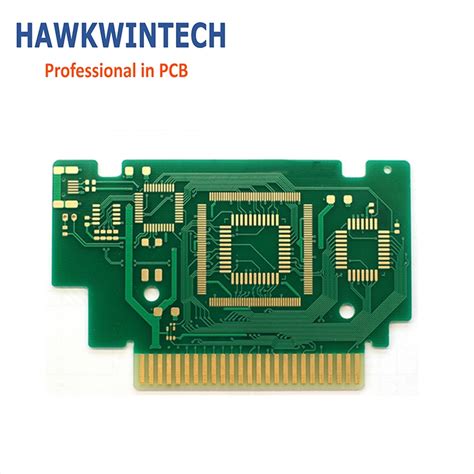 2layer Impedance Controled Gold Finger Vga Card Pcb Board Circuit Board ชาวจีน Power Supply