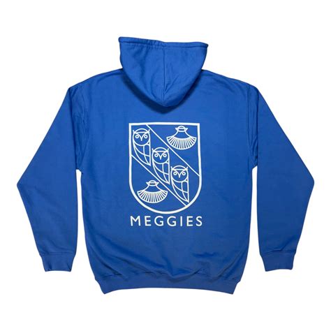 Forw4rd Meggies Mono Crest Hoody Horizon Blue