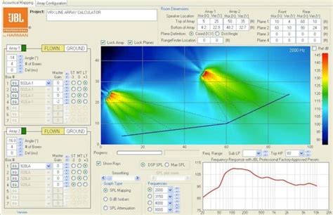 JBL Professional VRX Line Array Calculator Muzyka I Technologia