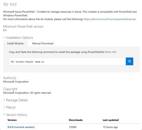 azure powershell module az 9 0 0 released icewolf blog