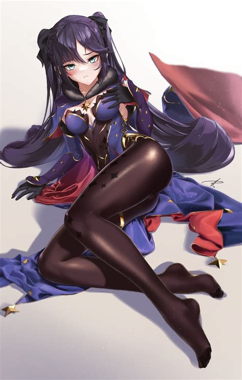 Mona Genshin Impact Drawn By Yabacha Danbooru