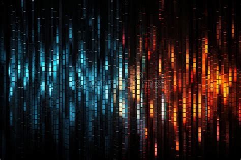 Digital Code Background Abstract Digital Abstract Futuristic Cyberspace Dark Gradient