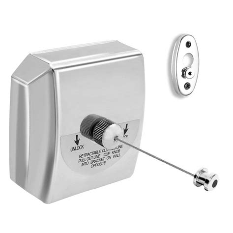 بند رخت دیواری جمع شو مدل هتلی مربعی فروشگاه اینترنتی مانارا