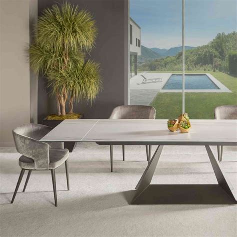 Elite Modern Prism Dining Table Sklar Furnishings