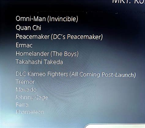 Kameo Release Dates In Order Rmortalkombatleaks