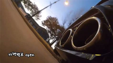 스팅어 33 T Gdi 마이스터 메인텍 V3 전자식 가변배기 인스톨후 주행배기음 G1레이싱 Youtube