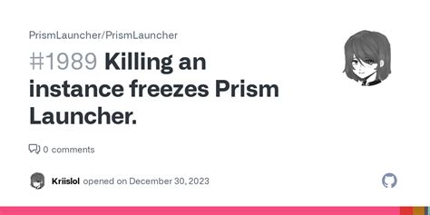 killing an instance freezes prism launcher · issue 1989