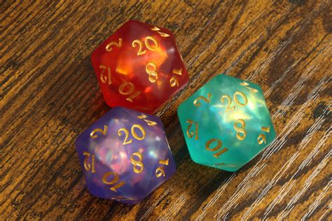 D20 Dice Collection Essential Rpg And Dungeons And Dragons Dice