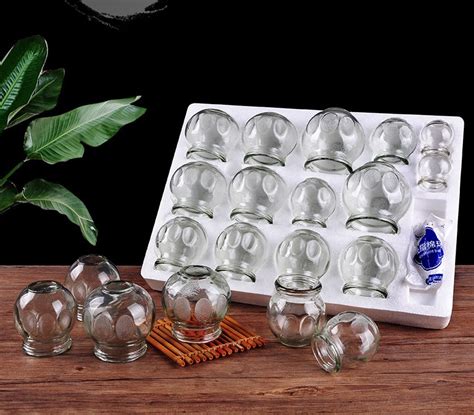 Cloudanddragon 14 Pcs Glass Cupping Cups Sets Buy Glass Cupping