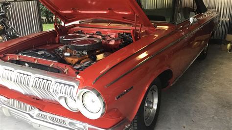 1963 Dodge Polara Convertible For Sale At Auction Mecum Auctions